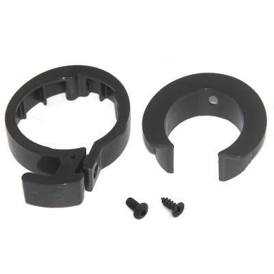 China M365 Mijia Electric Scooter Front Tube Stem Folding Pack Insurance Circle Clasped Guard Ring with Screw ABS for sale