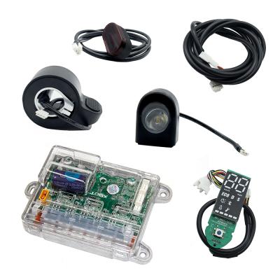 China M365 Replacement Electric Scooter Motherboard Controller Dashboard Accelerator Taillight Set Aluminum Alloy 36V for sale