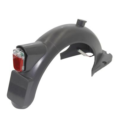 China Max G30D Electric Scooter Rear Fender with Tail Light Plate and Hook - ABS Plastic Replacement Part for sale