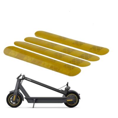 China Self-adhesive Reflective Label Film Sticker for Ninebot MAX G30 Electric Scooter 70mm for sale