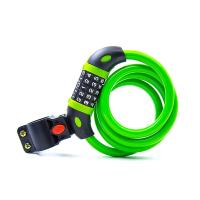 China 5 Digit Combination Bike Lock Steel Cable Keyless Security Lock for Electric Scooter for sale