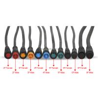 China 2-9 Pin Male Female Electric Scooter Cable ABS Water Resistant Connector for Xiaomi Ninebot Kugoo for sale
