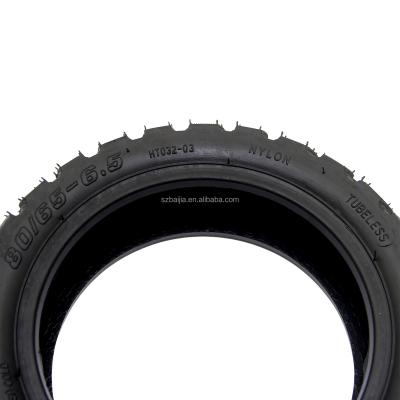China 80/65-6.5 10-Inch Outer Vacuum Tire for Electric Balance Scooters - Tubeless Off-Road Rubber Tyre for sale