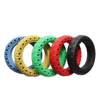 China 8.5×2 Inch Honeycomb Solid Rubber Tires for Xiaomi M365/M365 Pro Electric Scooters - Tubeless Design, Multiple Colors for sale