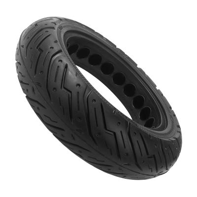 China 10x2.5 Inch Honeycomb Solid Rubber Tubeless Tyre for Electric Scooter Durable Shock Absorption for sale