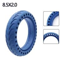 China Blue 8.5x2.0 Inch Solid Tire Honeycomb Damping Tyre for Xiaomi M365 Pro Electric Scooter for sale