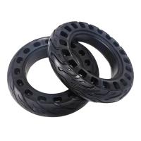 China 10 Inch Electric Skateboard Tire Solid Tyre 10x2.125 Non-inflatable Rubber Scooter Tire for sale