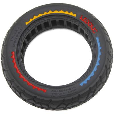 China Tubeless 10 Inch Solid Scooter Tire Honeycomb Airless 10x2.5 for Ninebot G30 Max Electric Scooter for sale