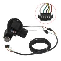 China DAMAO Waterproof 5-Pin SM Plug LCD Display with Lock for Electric Bikes and Scooters - Universal E-Bike Accessory for sale