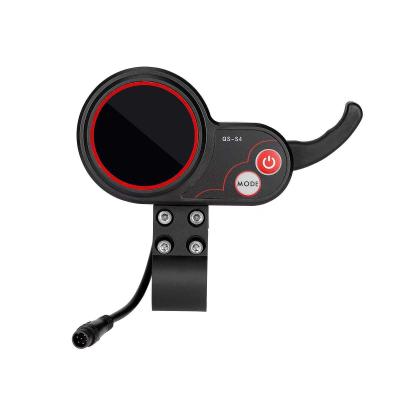 China QS-S4 48V LCD Display Speed Control Throttle for Electric Scooters with Variable Speed and Battery Monitoring for sale