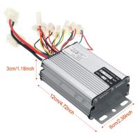 China 1000W DC Motor Controller for Electric Scooters - 36V/48V Brushless with Anti-Flying Car Protection and Aluminum Housing for sale