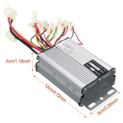 China 1000W DC Motor Controller for Electric Scooters - 36V/48V Brushless with Anti-Flying Car Protection and Aluminum Housing for sale