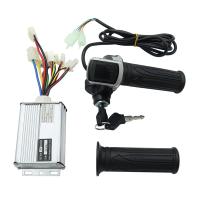 China YI Yun 24V/36V/48V 350W-500W Brush Controller with Lengthened Wire Transfer Handle for Electric Scooters for sale