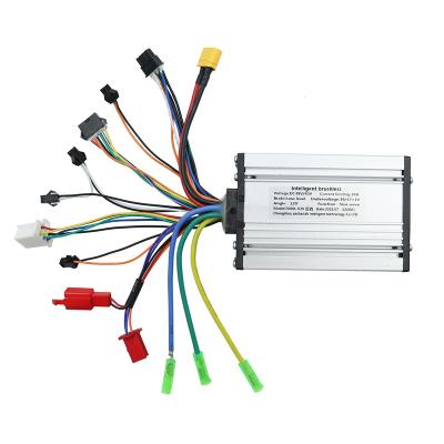 China 48-60V 22A Dual-Drive Electric Scooter Controller with LCD Display - Aluminum Housing Power Speed Instrument for sale