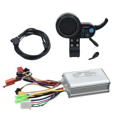 China 36V 48V LIVIAE Electric Scooter Controller Set - Dual Voltage Motor Control System for Adult Patinete Electrico for sale