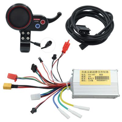 China AOXIONG Aluminium Throttle Switch Display Controller 12V-60V for Electric Scooters with IP54 Rating for sale