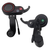 China ZQ-100 Electric Scooter Display with Keys - 12V DC LCD Control Panel Replacement Part for sale