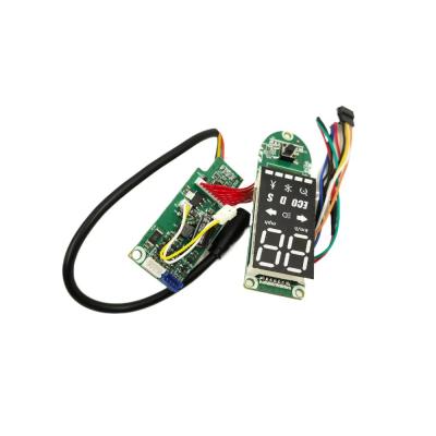 China F Series Intelligent LED Display Dashboard for Nine Bot F Series Electric Scooter Aluminum Alloy 36V for sale