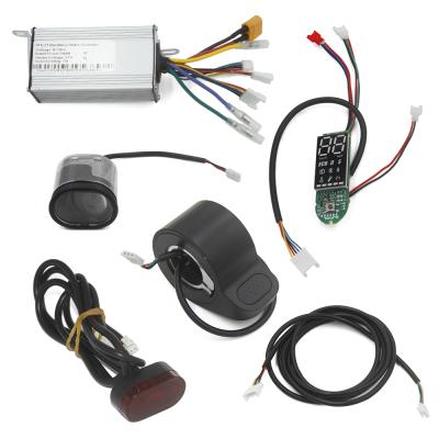 China 36V 500W YFS Brushless Controller Kit with Display Accelerator Light Set for 10 Inch Electric Scooter for sale