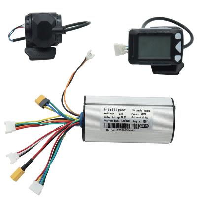 China Three Phase DC Brushless Motor Controller 48V 500W with LCD Instrument for Electric Scooter Parts for sale