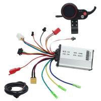 China BAIJIA MR-100 Electric Scooter Control Board 36V 48V Thumb Throttle LCD Display Conversion Kit for sale