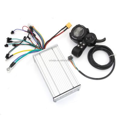 China BAIJIA 48V 72V 50A Direct Drive Controller Display Accelerator for Dual Motor Electric Scooter Ebike for sale