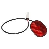China Xiaomi Mi4 Electric Scooter LED Taillight and Rear Mud Guard Replacement - ABS Plastic Safety Accessory for sale