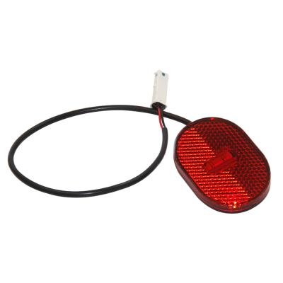 China Xiaomi Mi4 Electric Scooter LED Taillight and Rear Mud Guard Replacement - ABS Plastic Safety Accessory for sale