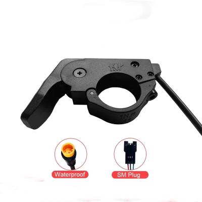China TT-009 Universal Electric Bicycle Scooter Throttle Handlebar Control with 1.2m Cable for Left Right Hand Installation for sale