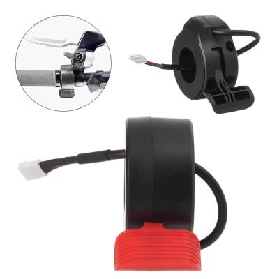 China 130X Red Electric Scooter Throttle Accelerator - 24V/36V/48V Compatible Replacement Part for E-Bikes and Trottinettes for sale
