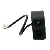 China Kugoo S1 Plus Electric Scooter Thumb Accelerator Speed Dial Replacement Part ABS Silicone Black for sale