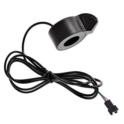 China Waterproof Thumb Throttle for 270X Electric Scooter E-bike ABS Silicone Replacement Parts for sale