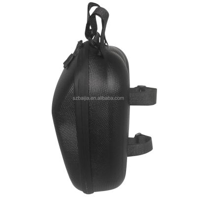 China Universal Scooter Storage Head Bag EVA PU Waterproof for Electric Scooter Accessories Black for sale