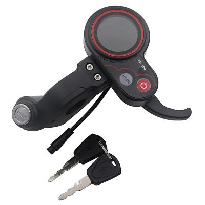 China TF-100 Display with Ignition Key Communication Instrument Panel Throttle for Electric Scooter Accessories Parts for sale