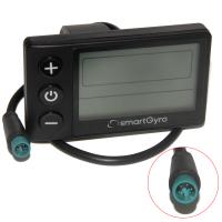 China Smartgyro Digital Meter Speedometer Panel Screen Waterproof Data Display for E-Bike Electric Scooter ABS for sale