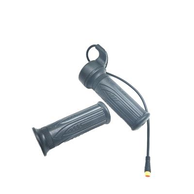 China Waterproof Electric Bicycle Twist Throttle Hall Sensor Accelerator for Ebike Fat Bike Motorcycle Tricycle 48V for sale