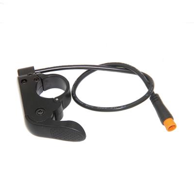 China BAIJIA Universal SM Waterproof Thumb Throttle for Electric Bicycle Scooter 36V-72V Left Right DC Current Ebike Parts for sale