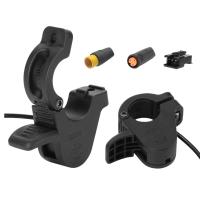 China 300X Electric Bicycle Thumb Scooter Throttle with SM Male Connector for 24V 36V 48V Ebike and Fatbike for sale