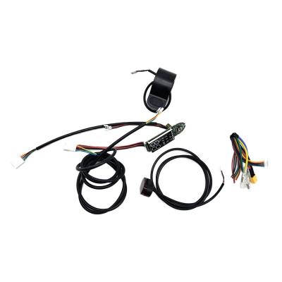 China YFS-Z1 8.5 Inch 36V 17A 350W Brushless Motor Controller Kit with Throttle and Display for Xiaomi E-Scooter Parts for sale