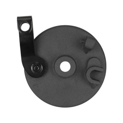 China ABS Front Wheel Side Cover Drum Brake Cover for Xiaomi 5Plus Electric Scooter Black for sale