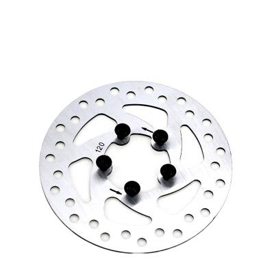 China 120mm Steel Brake Disc 6 Hole Replacement for Xiaomi Pro Pro2 Electric Scooter for sale