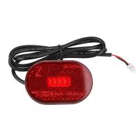 China Xiaomi Mi5 Plus Compatible Electric Scooter Rear Tail Light Brake Warning Light Black for sale