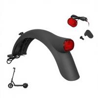 China ABS Rear Fender Hook with License Plate Hook for Xiaomi 5Plus Electric Scooter Black for sale
