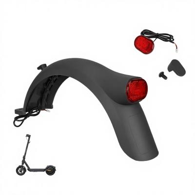 China ABS Rear Fender Hook with License Plate Hook for Xiaomi 5Plus Electric Scooter Black for sale