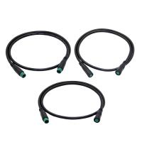 China M8 5Pin 60cm Extension Cable Circular Connector with Flame Retardant PVC and 15 A Rated Current for E-BIKE Parts for sale