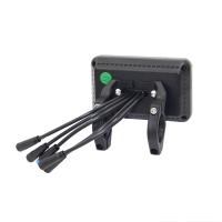 China Waterproof 48V E bike Display Screen LCD Instrument Panel with ABS Material for Electric Scooters for sale