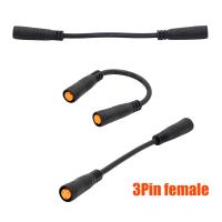 China IP67 Waterproof 3 Pin E-Bike Extension Cable Connector Wire for Throttle Gear Sensor Brake Lever Scooter Parts for sale