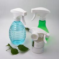 China Double Cover Trigger Sprayer Nozzle 1.2CC Double Mist Trigger Sprayer White for sale