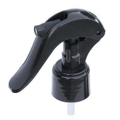 China PP Acid Resistant Trigger Sprayer 24mm 28mm Neck  Black for sale