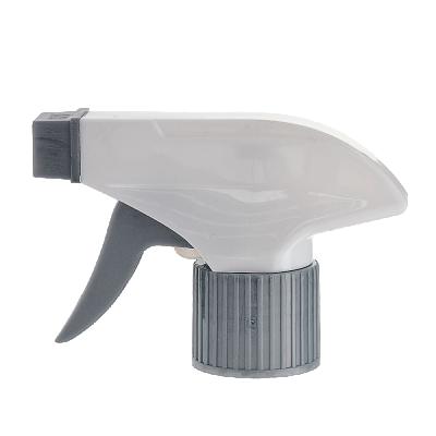 China Grey All Plastic Trigger Sprayer Aesthetic  Precision 28mm Spray Trigger OEM ODM for sale